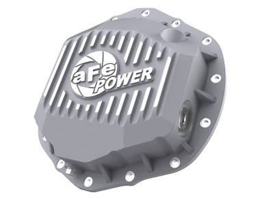 aFe Street Series Rear Differential Cover Raw w/ Machined Fins 20-21 GM ...