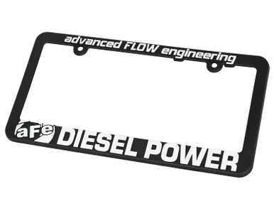 aFe POWER Diesel Performance License Plate Frame - Down East Offroad