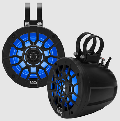 BOSS Audio Systems ATV UTV Marine Waketowers - RGB Illumination - Down ...