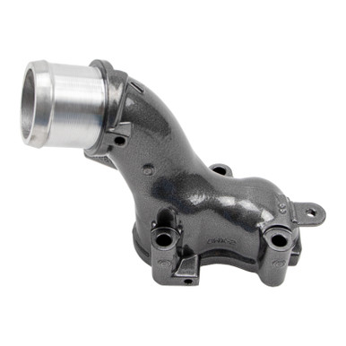 Wehrli L5P Duramax Thermostat Housing - Brizzle Blue - Down East Offroad
