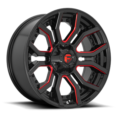 Fuel 1PC D712 RAGE D71220005747 - Down East Offroad