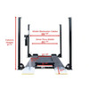 8000 LB 4 Post Lift Extra Tall - Canadian Auto Equipment