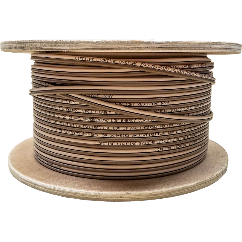 MAX-FLEX™ 18/2 Landscape Lighting Cable – Outdoor, Direct Burial ...