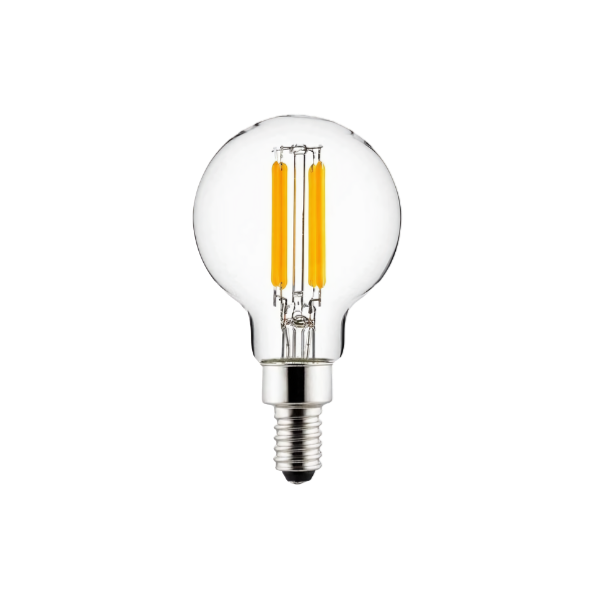 12V Globe Filament LED Bulb | G16.5 | E12 Base