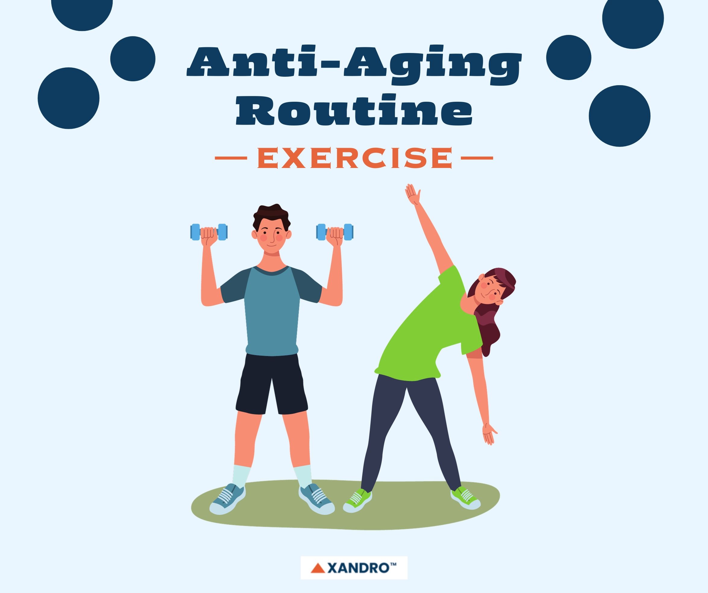 Longevity: How To Live Longer with Angi-Aging Exercises - Xandro Lab