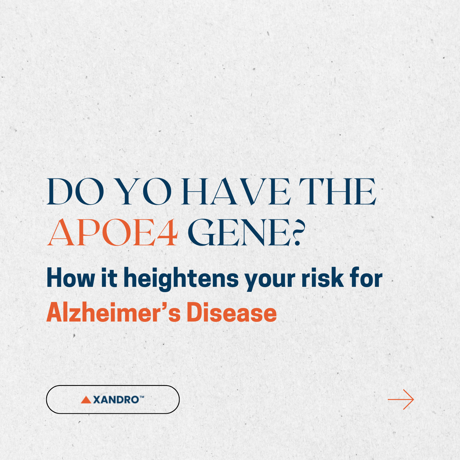 All About APOE4 Gene and Alzheimer’s Risk - Xandro Lab