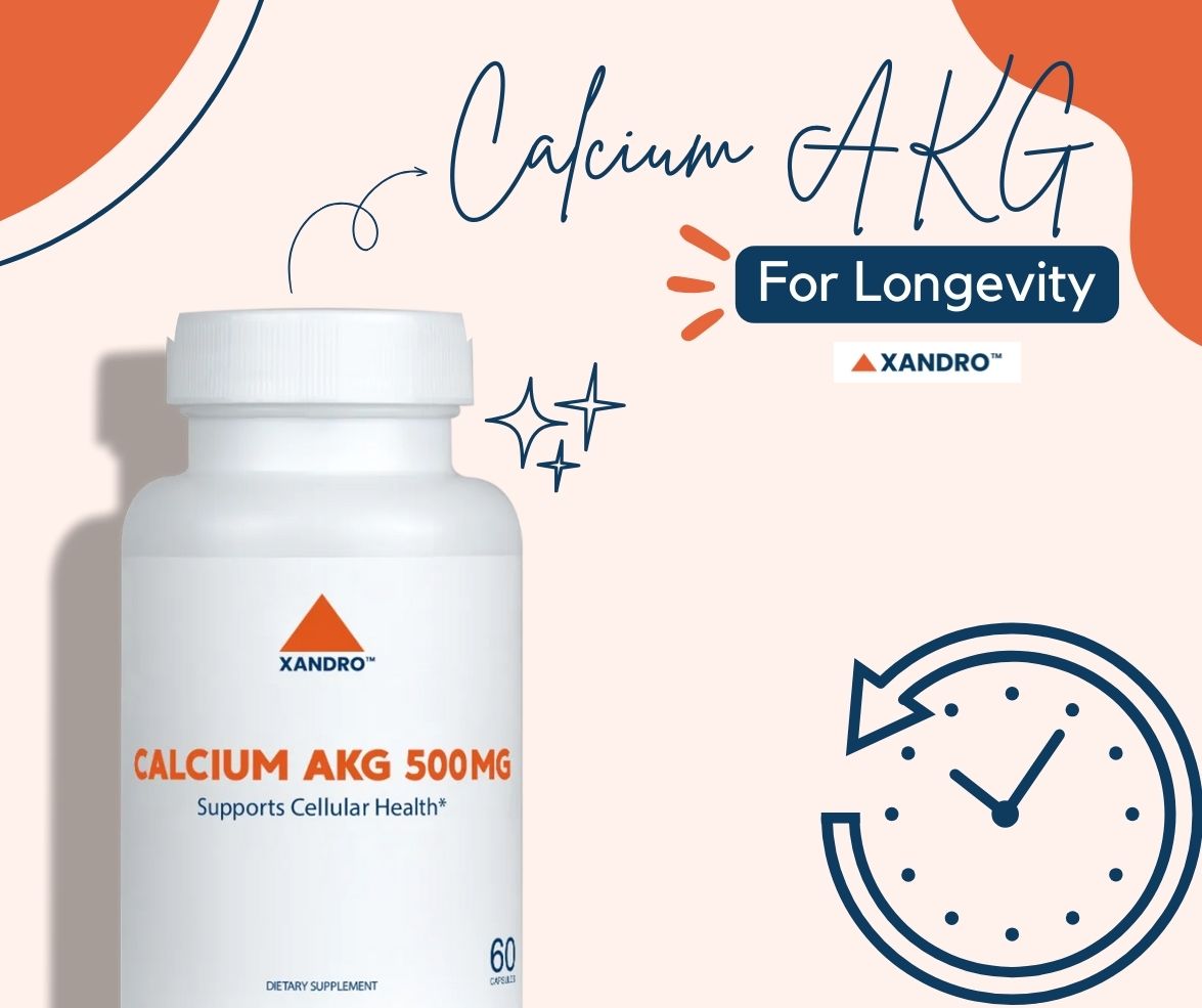 Calcium AKG Longevity Benefits - Xandro Lab