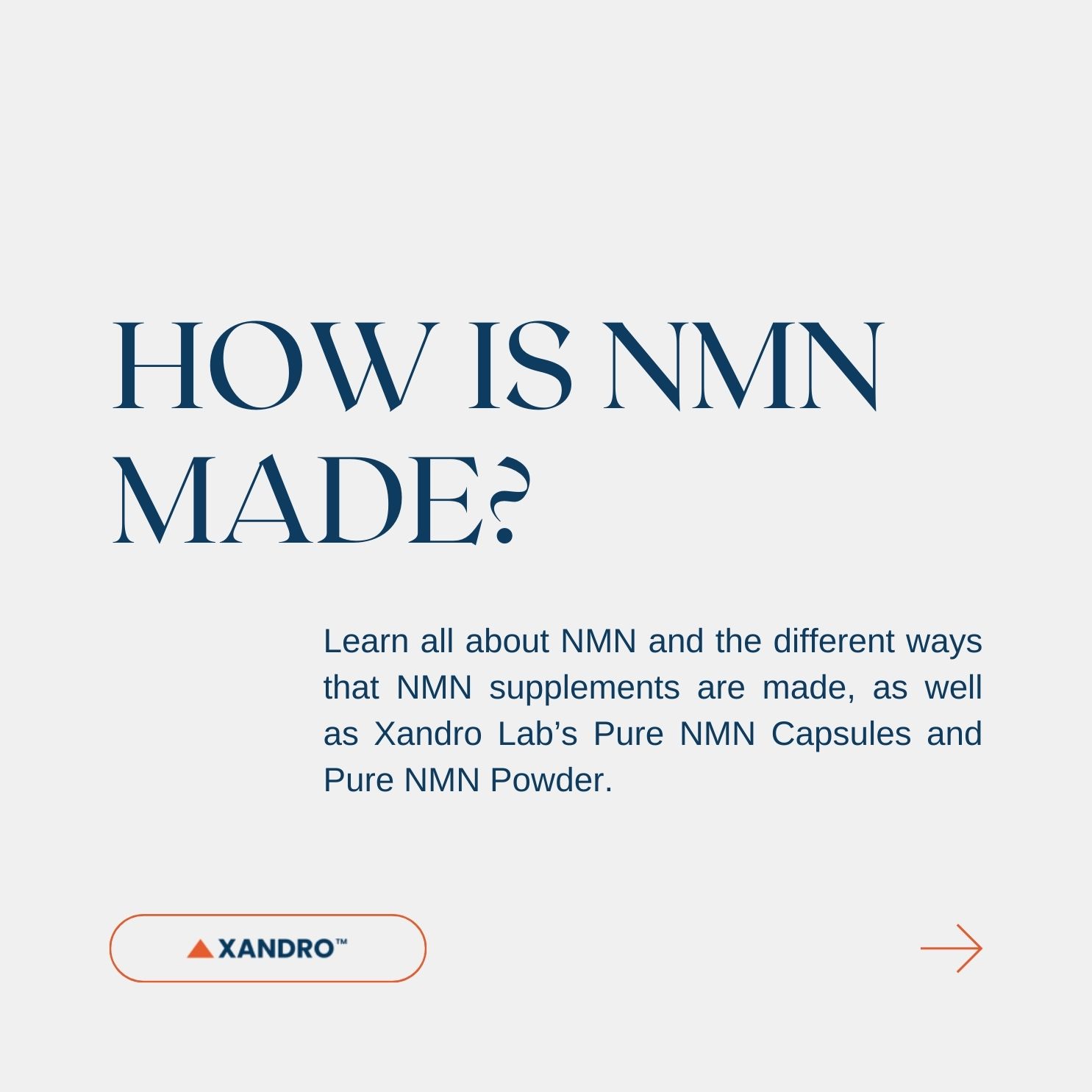How NMN is Made: Natural & Synthetic NMN Explained - Xandro Lab