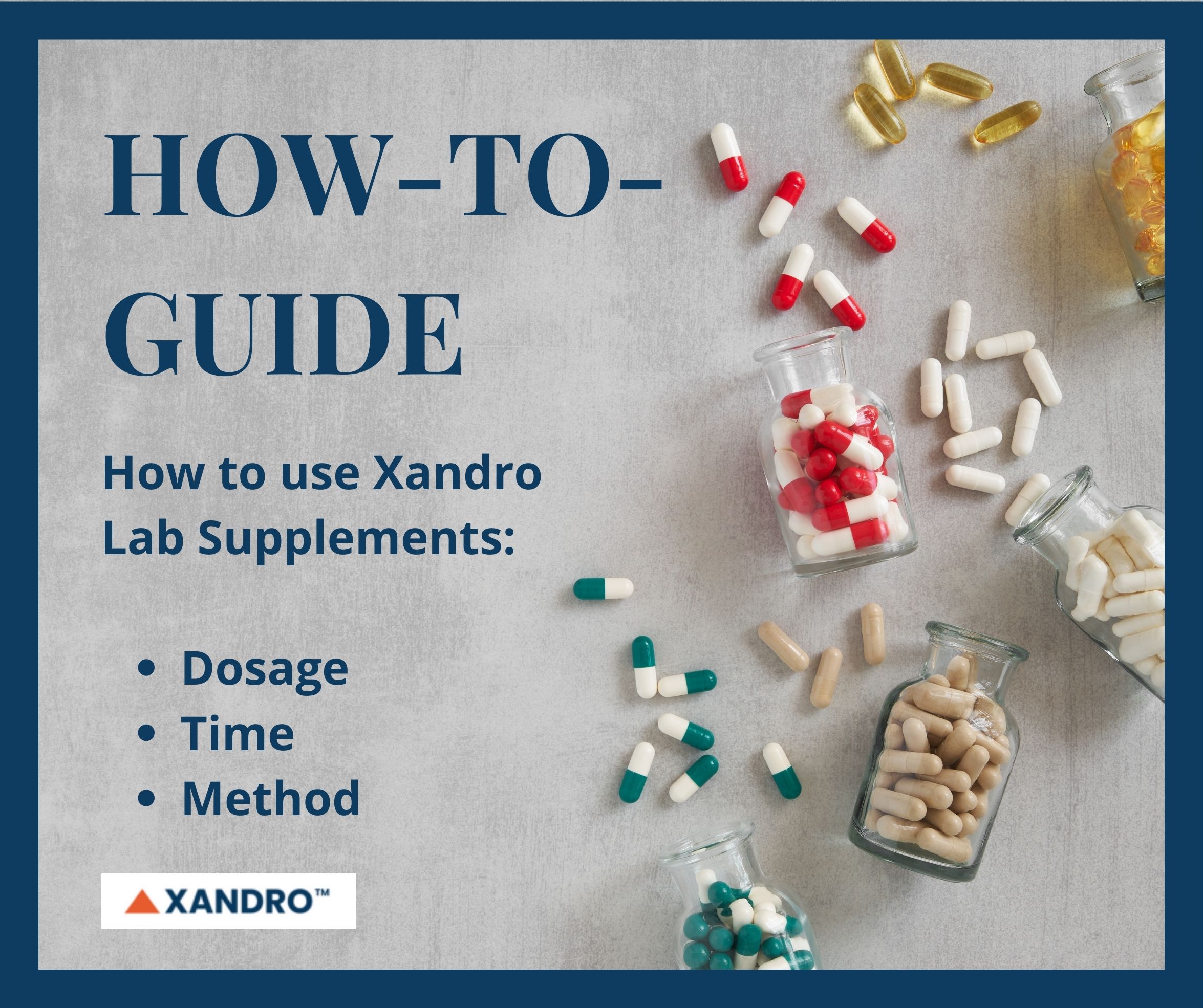 What is the optimal way to take supplements | Xandro Lab - Xandro Lab