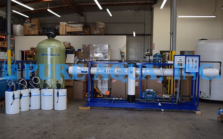 Dessalement d'Eau de Mer pour l'Irrigation par Osmose Inverse