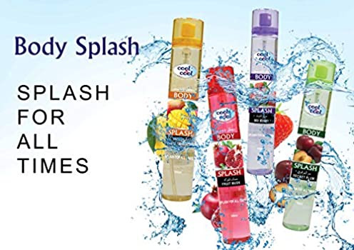 Cool & Cool - Body Splash Assorted 160ml - Pack of 4 - House of Faith
