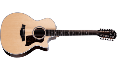 Taylor 454ce 12-String Acoustic-Electric Guitar Natural - Edmond Music