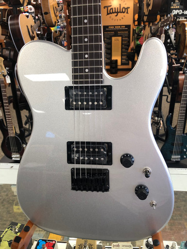 Boxer Series Telecaster HH, Rosewood Fingerboard, Inca Silver