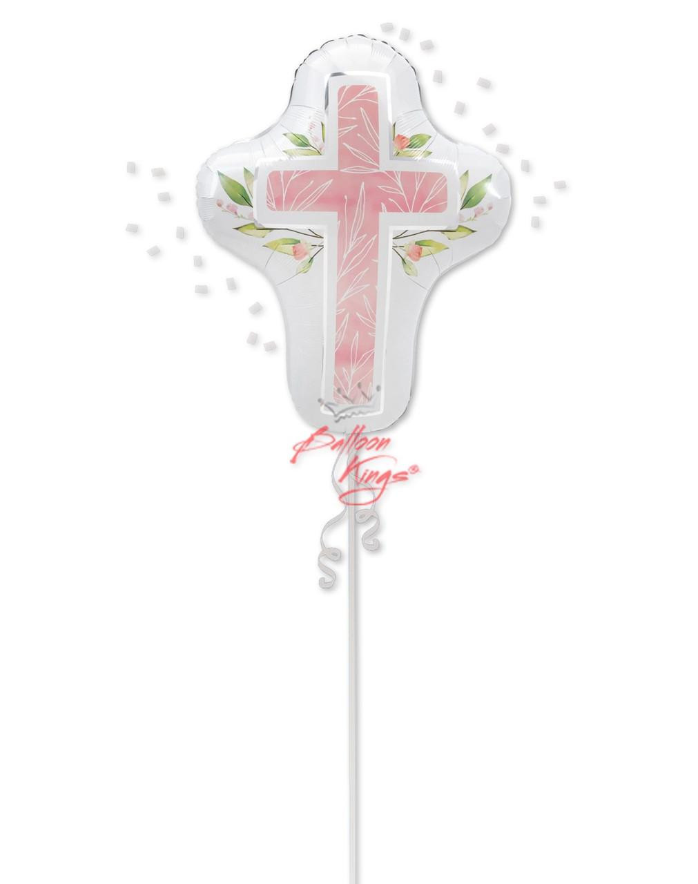 Pink Communion Cross