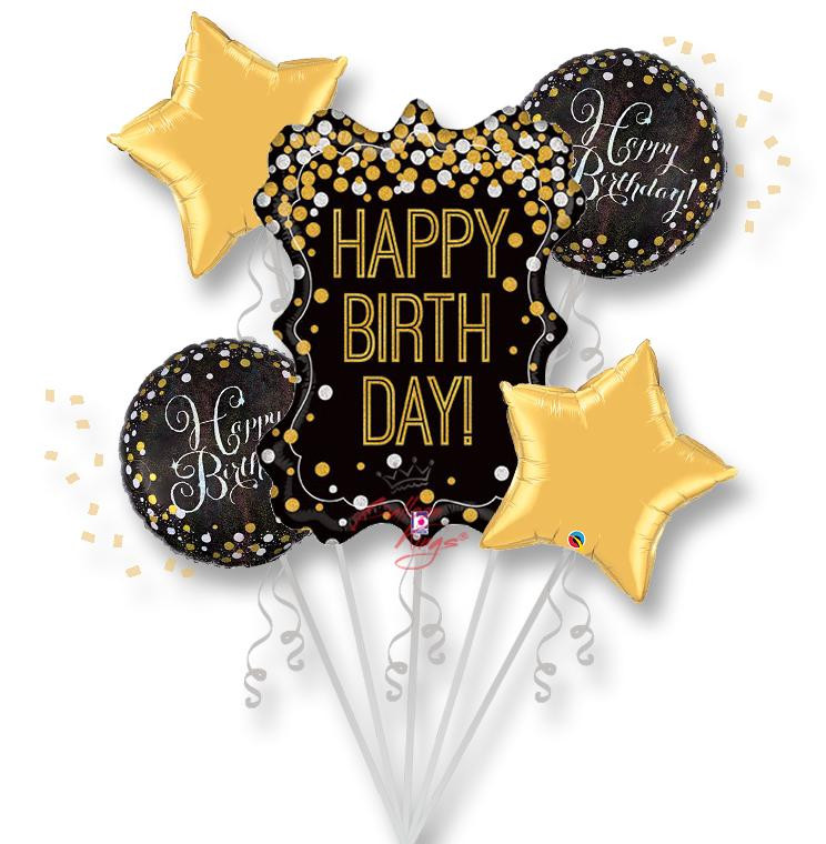 Birthday - Happy Birthday - Standard Bouquet - Page 1 - Balloon Kings