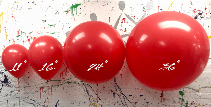 Demystifying Balloons Sizes - Balloon Kings