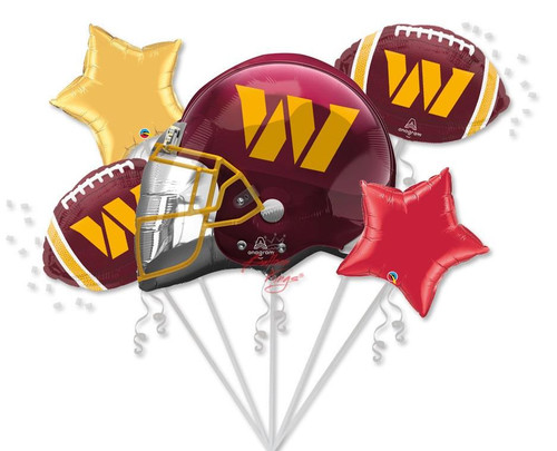 Washington Commanders Bouquet -CD - Balloon Kings