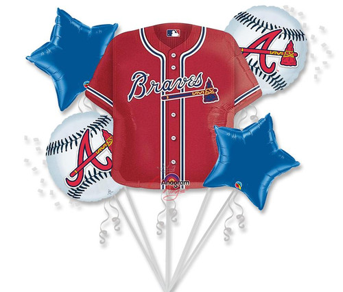 Atlanta Braves Bouquet - Balloon Kings