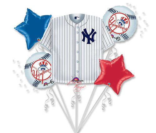 New York Yankees Bouquet - Balloon Kings