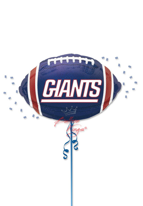 NEW YORK GIANTS FOOTBALL BALLOON, GIANTS BALLOON, NFL BALLOON, FOOTBALL ...