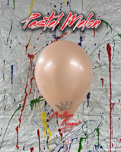 11in Pastel Matte Melon - Balloon Kings
