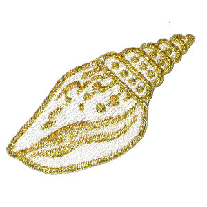 Metallic Shell - Patchwork Panda Trims