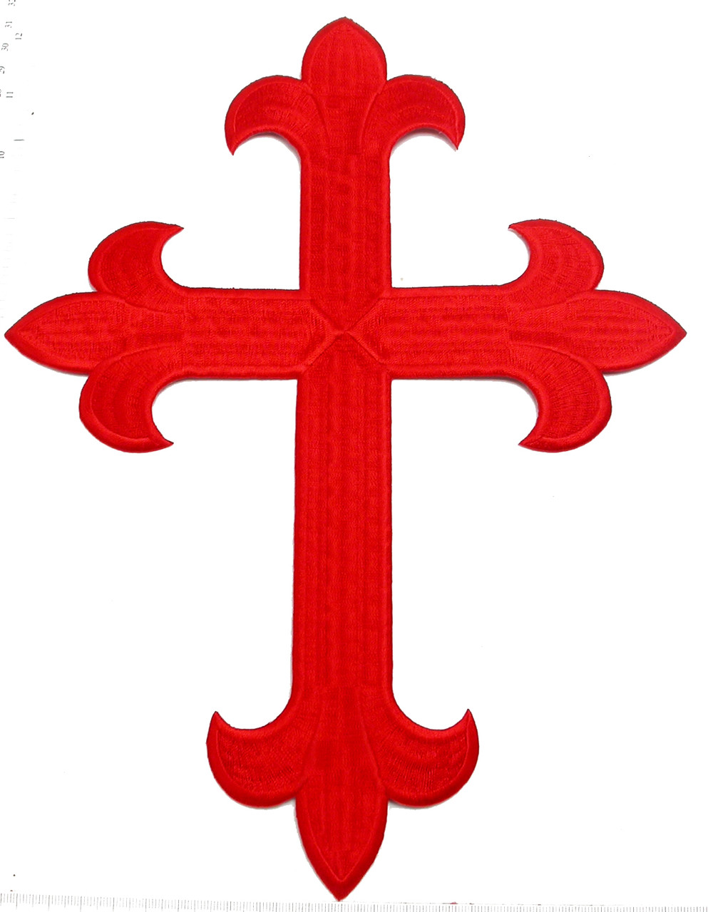 Latin Cross 12" x 8 7/8" (305mm x 225.4mm) - Patchwork Panda Trims