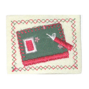 School Book Patch - Patchwork Panda Trims