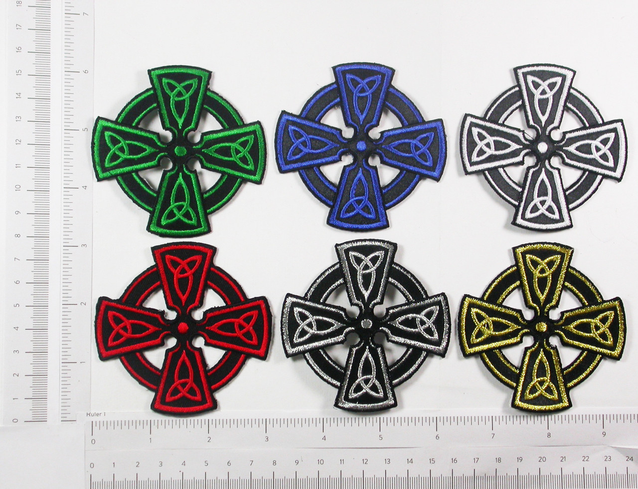 Celtic Cross Symbol *Colors* - Patchwork Panda Trims