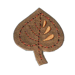 Leaf Vinyl.a - Patchwork Panda Trims
