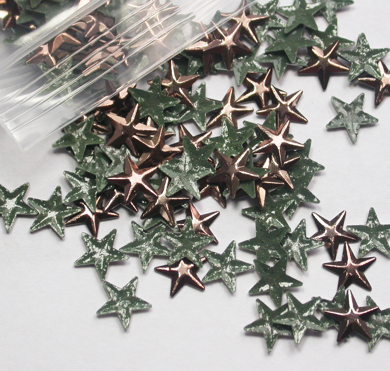 Hot Fix Stud - Star Faceted 8mm *Colors* 144 piece pack apx - Patchwork ...