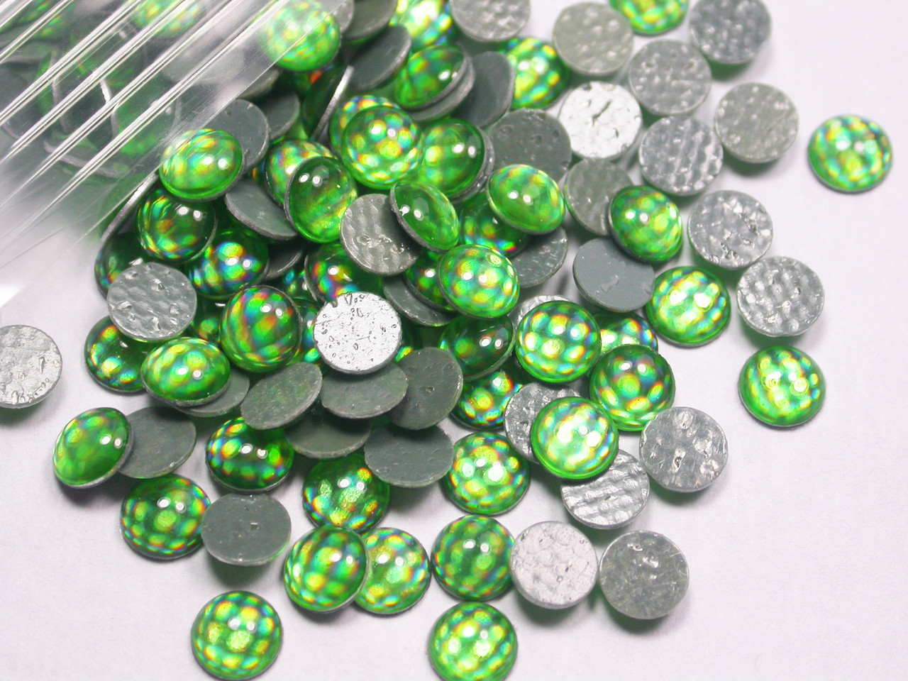 Hot Fix Stud - Diamond Domed 10mm x 5mm *Colors* 144 piece pack apx ...