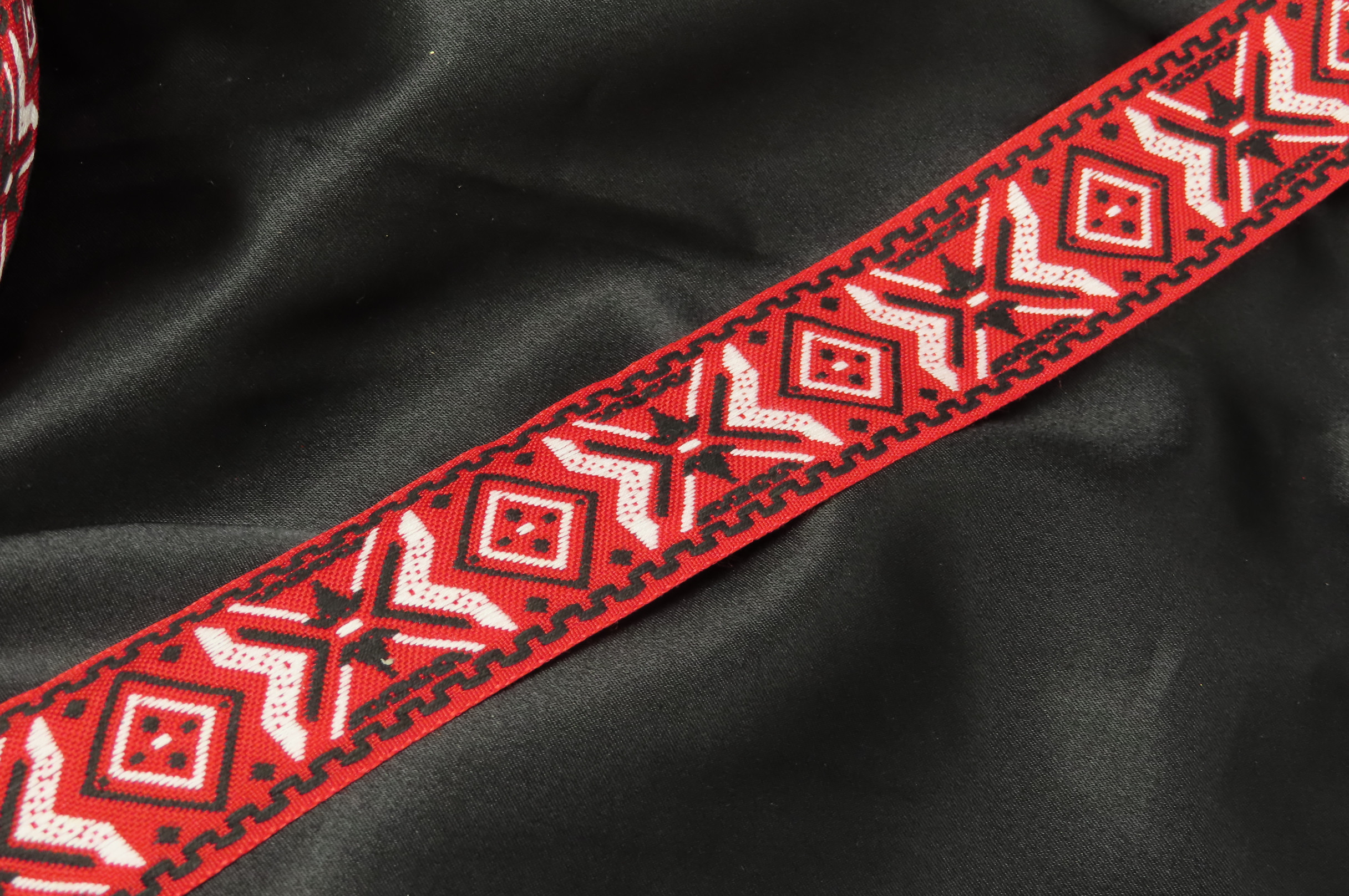 Jacquard Ribbon 1 1/2" (38mm) Aztec Pastels Per Yard - Patchwork Panda ...