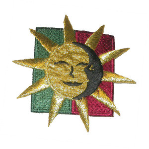 Sun & Moon Patch. - Patchwork Panda Trims