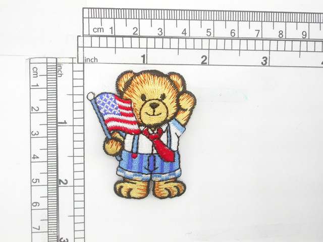 Unicycle Bear - Patchwork Panda Trims