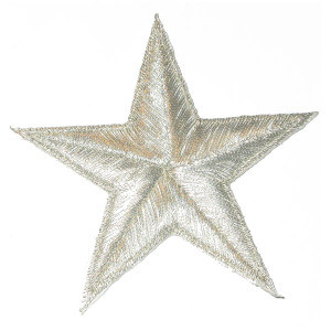 Eagle Metallic Silver 2" - Patchwork Panda Trims