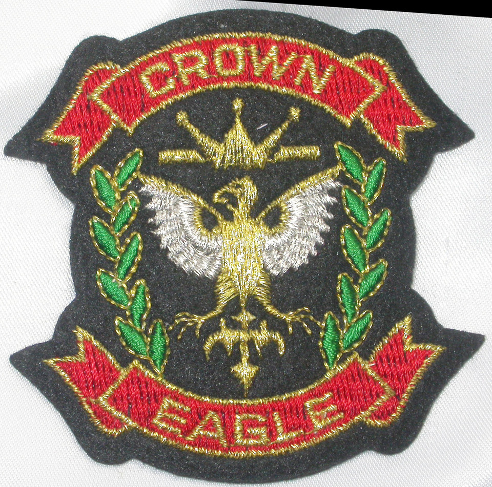 Crown Eagle Crest - Patchwork Panda Trims