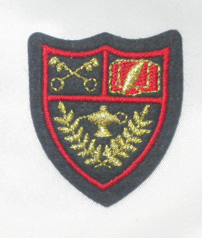 Crest with Cross Keys - Patchwork Panda Trims