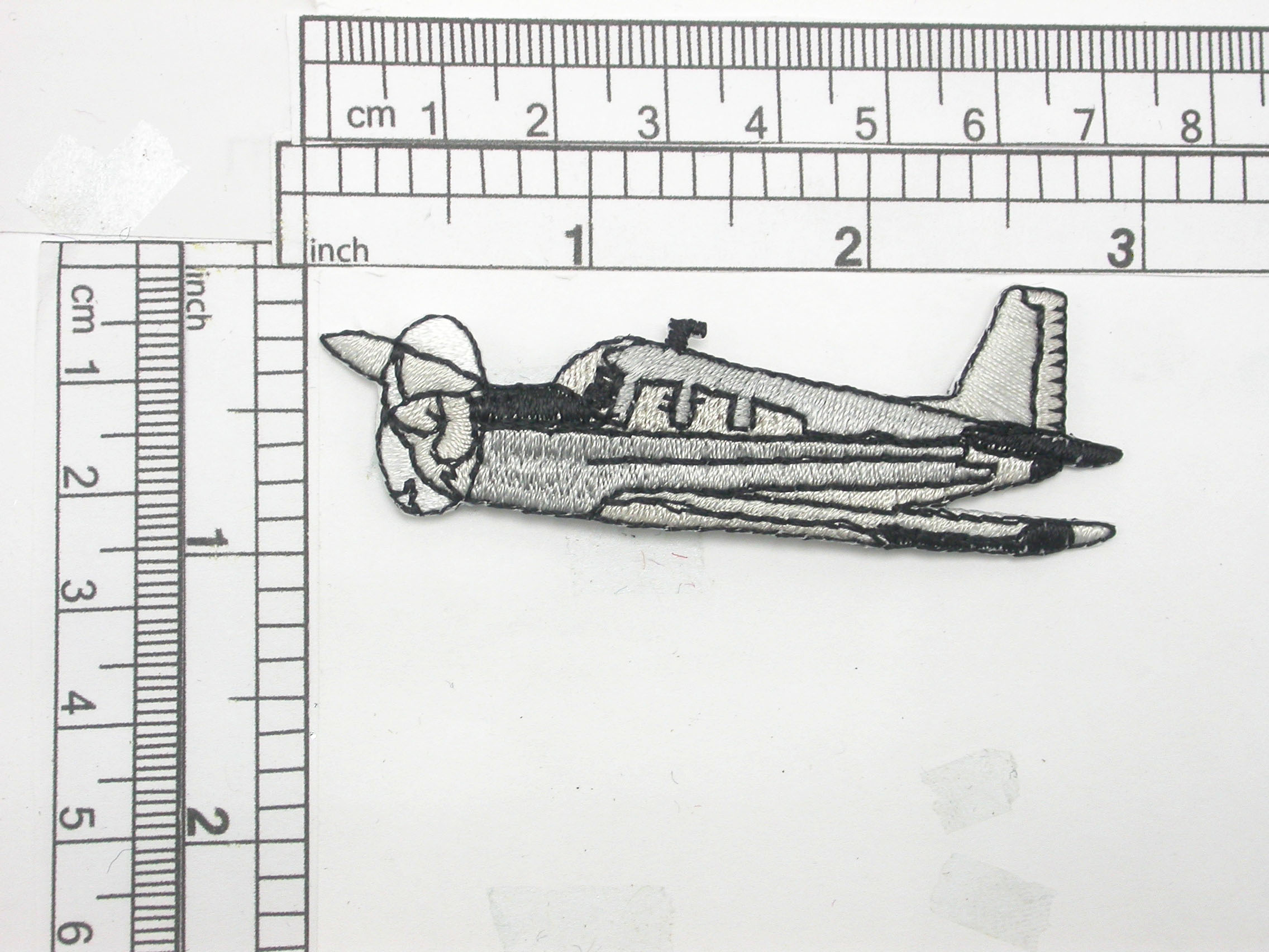 Embellishments Embroidered patch Airplane Iron on patch Applique Sewing ...