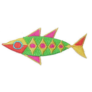 Abstract Fish - Patchwork Panda Trims