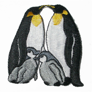 Penguin Family - Patchwork Panda Trims