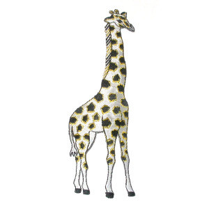 Giraffe WBG Large - Patchwork Panda Trims