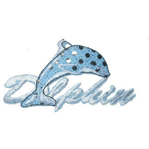 Blue Dolphin. - Patchwork Panda Trims