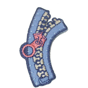 Zipper - Patchwork Panda Trims