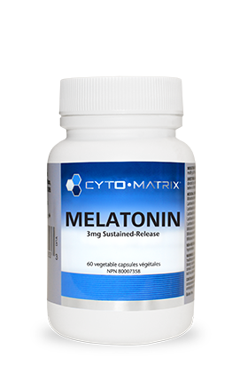 Cyto Matrix Melatonin 3 mg Sustained Release 60 Veg Capsules | Cyto ...