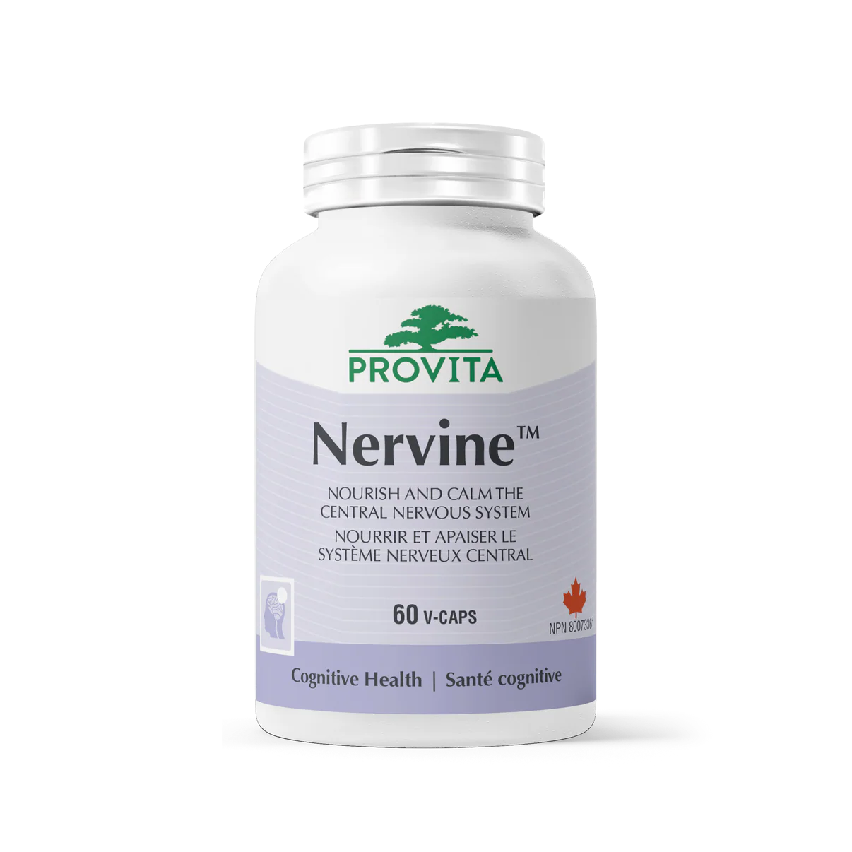 Provita Nervine 60 Capsules | Buy in Canada