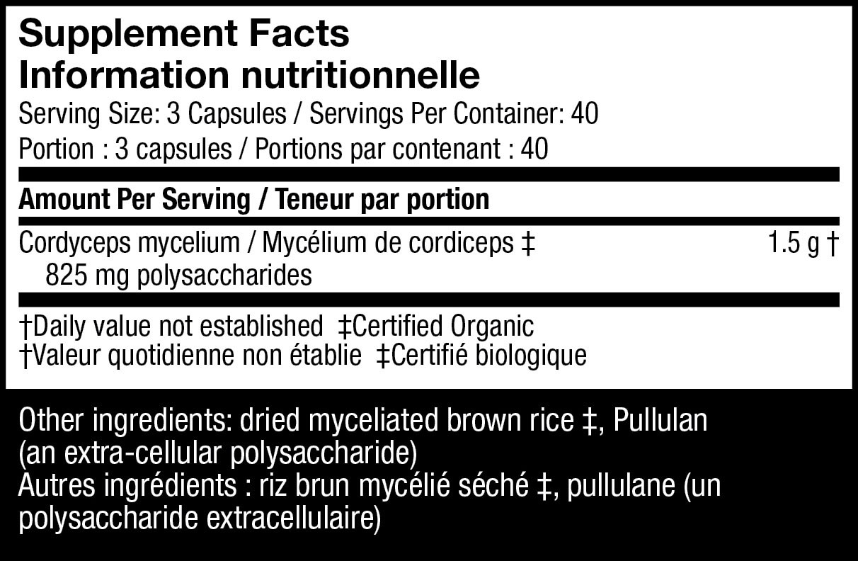 Host Defense Cordyceps 60 Capsules
