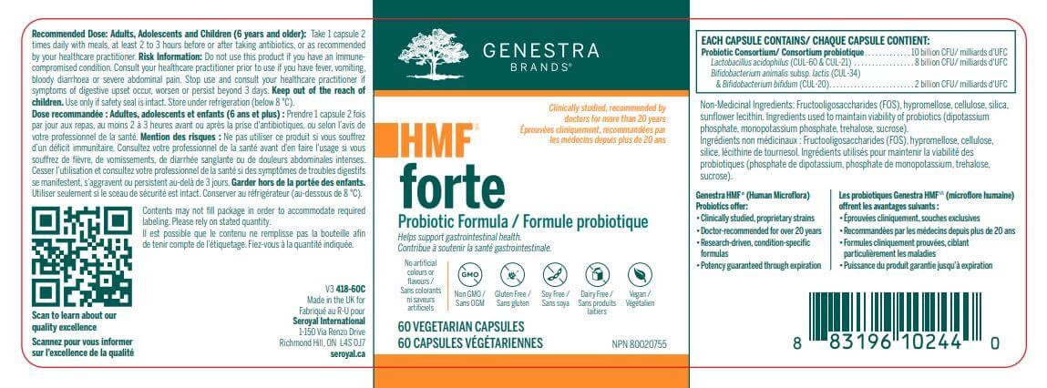 HMF Forte Probiotic by Genestra | Buy Genestra HMF Forte Probiotic