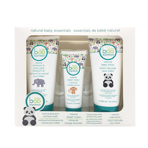 Boo Bamboo Baby Boo Natural Essentials kit | Bamboo Baby Products