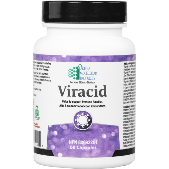 Ortho Molecular Products Viracid 60 Capsules | Buy Viracid